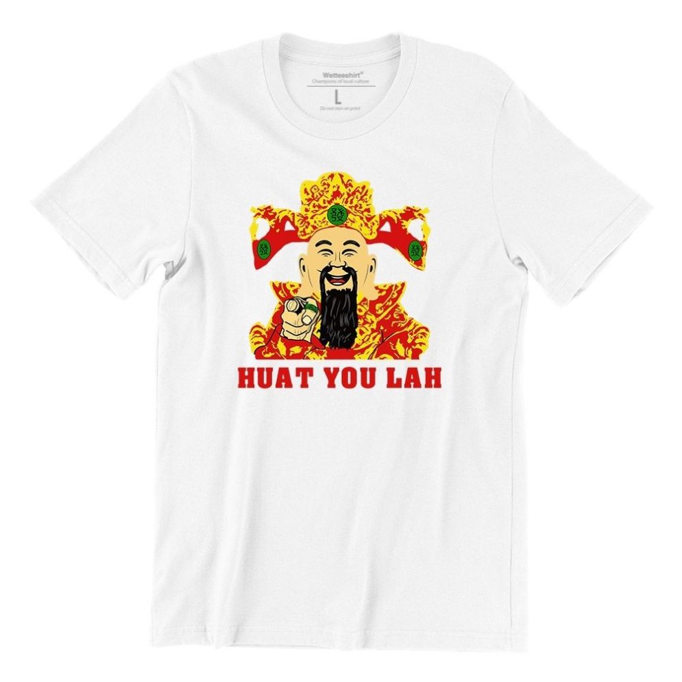 Huat You Lah Cai Sheng Ye Crew Neck S-Sleeve T-shirt