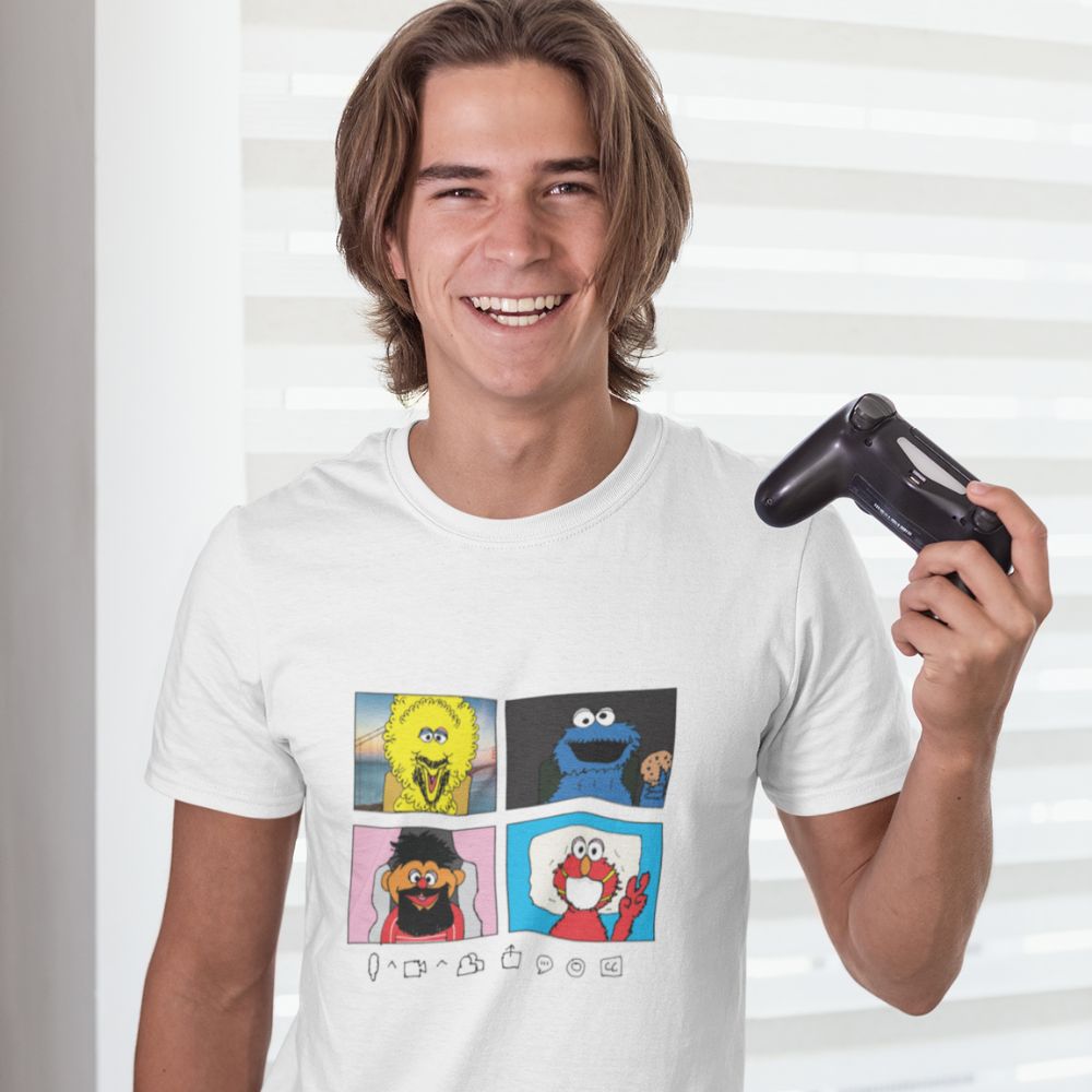 Sesame Zoom Short Sleeve T-shirt - Wet Tee Shirt